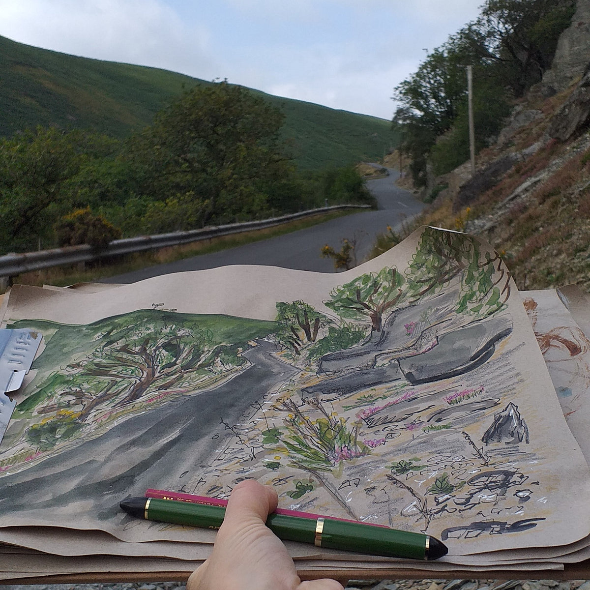 Sketch Across the World 2021- the Elan Valley part1 – Alice Draws The Line