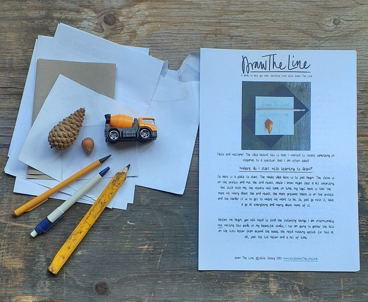 Draw the Line - a beginner's guide to drawing (Digital download ...