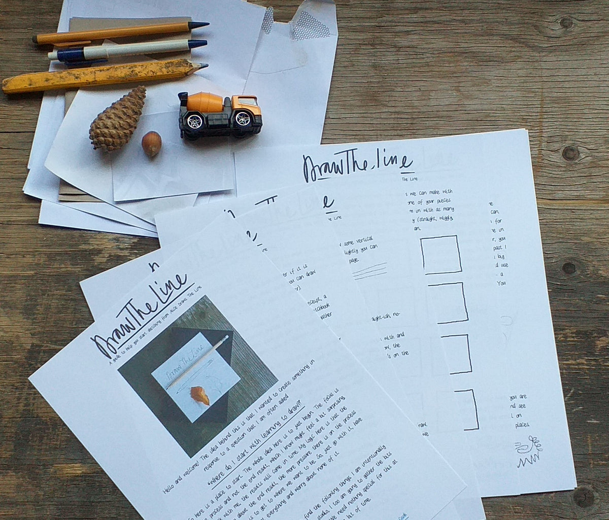Draw the Line - a beginner's guide to drawing (Digital download ...