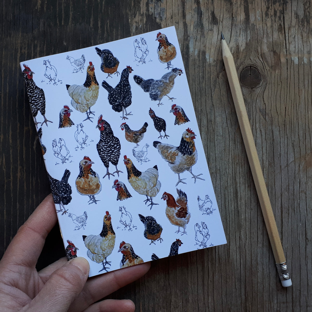 Chickens Notebook – Alice Draws The Line